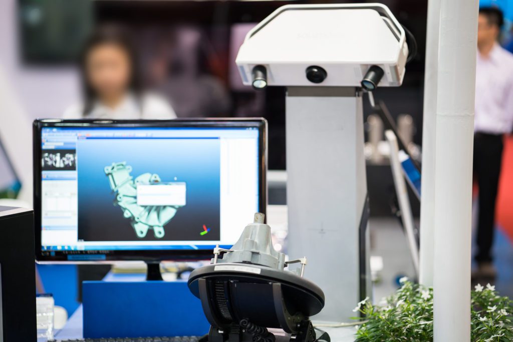 81590657 - inspection automotive part dimension by 3d scan measuring ...