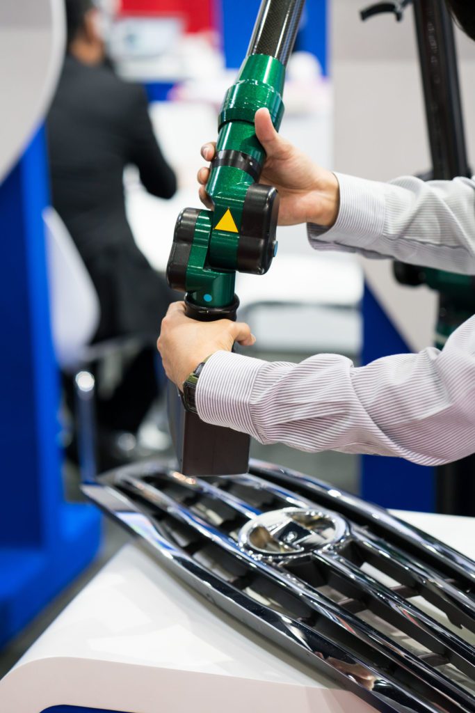 81776182 - inspection automotive part dimension by 3d scan measuring ...